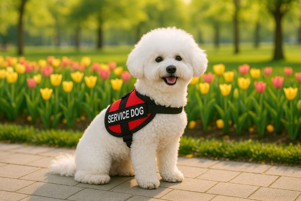 Bichon Frise as a Service Dog - Official Dog Registry